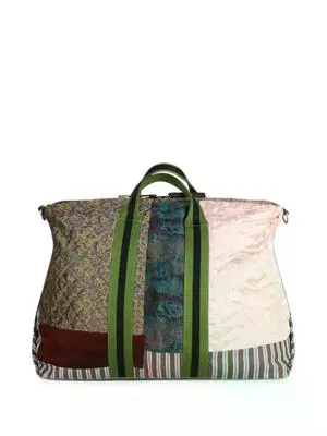 Dries Van Noten Large Embroidered Tote Bag