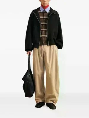 CROQUIS Relaxed-fit Curved-leg Trousers