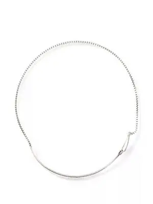 Werkstatt:München Rope-chain Choker Necklace - Silver