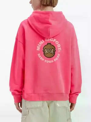 FINGERCROXX Graphic Print Drawstring Hoodie