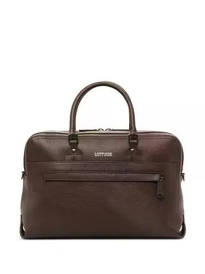 LOTTUSSE Borne Leather Briefcase - Brown