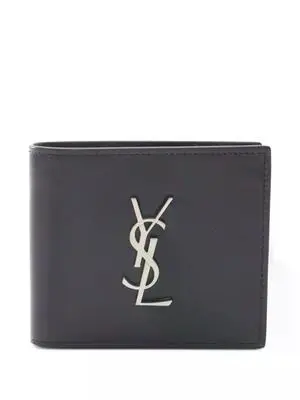 Saint Laurent 2020s Cassandre Bi-fold Wallet - Black