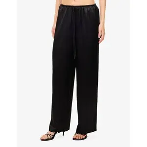 Rails Virgo Straight-leg Satin Trousers