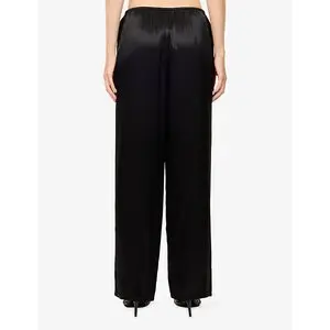 Rails Virgo Straight-leg Satin Trousers