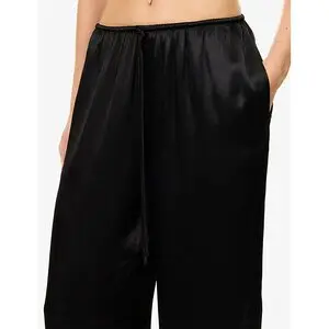 Rails Virgo Straight-leg Satin Trousers