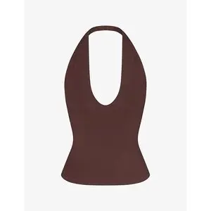 SKIMS Smooth Layers Halter Top