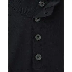 REISS Merino Wool Half-zip Funnel Neck Jumper