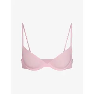 SKIMS Everyday Cotton Unlined Demi Bra