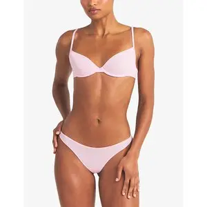 SKIMS Everyday Cotton Unlined Demi Bra