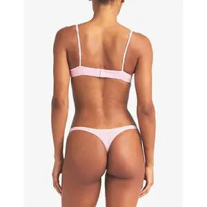 SKIMS Everyday Cotton Unlined Demi Bra