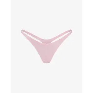 SKIMS Everyday Cotton Thong - Peony