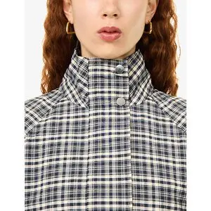 Rails Blake Funnel-neck Woven Jacket