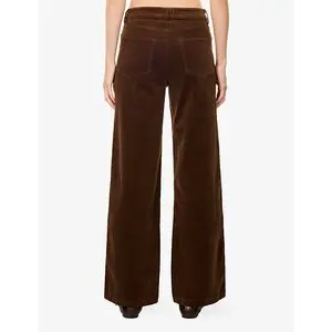 Paige Vanessa Corduroy Cotton-stretch Trousers