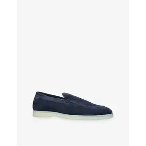 BELIER Amalfi Contrast-sole Suede Loafers