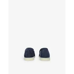 BELIER Amalfi Contrast-sole Suede Loafers