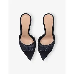 GIANVITO ROSSI Rania 85 Suede Mules