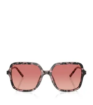 Dolce & Gabbana Camouflage Print Square Sunglasses