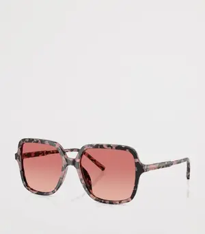 Dolce & Gabbana Camouflage Print Square Sunglasses