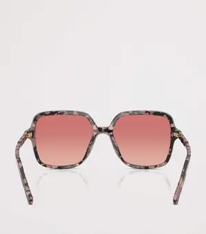 Dolce & Gabbana Camouflage Print Square Sunglasses