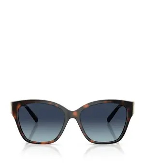 Tiffany & Co. Square Frame Sunglasses - Brown