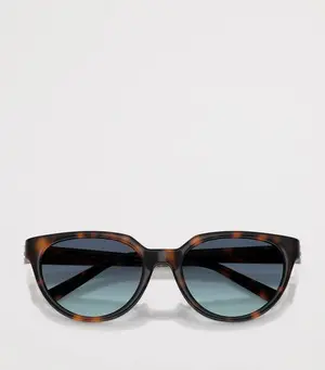 Tiffany & Co. Tortoiseshell Cat Eye Sunglasses