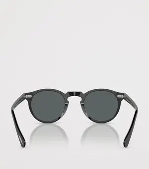 Oliver Spencer Gregory Peck Phantos Sunglasses - Black