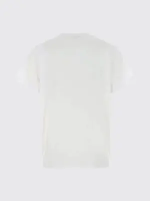GANNI Organic Cotton Teddy Bear Print T-shirt - White