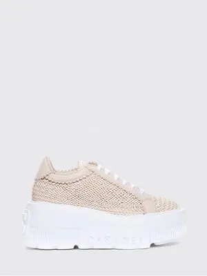 Casadei Woven Platform Trainers - Pink