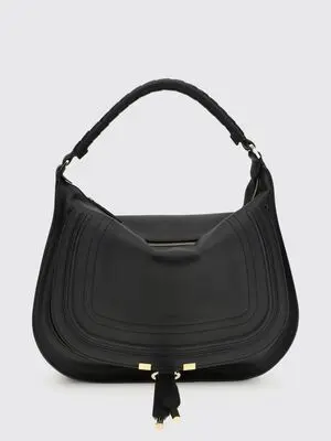 Chloé Marcie Shoulder Bag - Black