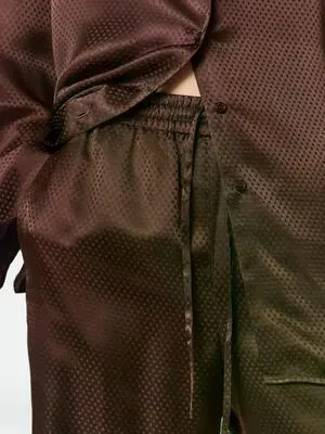 Stella McCartney Star Silk Jacquard Pants