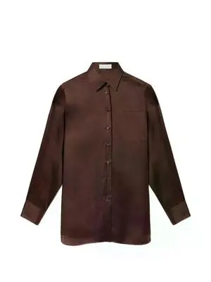 Stella McCartney Star Silk Jacquard Shirt
