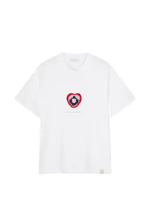 Stella McCartney Crochet-heart T-shirt