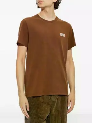 American Vintage Ykobow Logo-print T-shirt - Brown