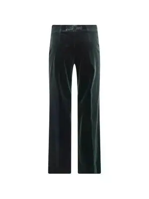 Antonelli Firenze Velvet-effect Cotton Trousers