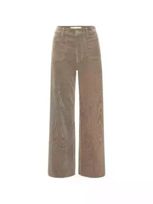 FRAME Le Slim Palazzo Straight Trousers