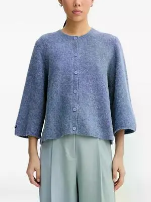 Munthe Nabilla Button-up Cardigan - Blue