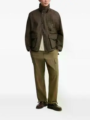 Barbour Transport Ursula Check-pattern Hooded Jacket