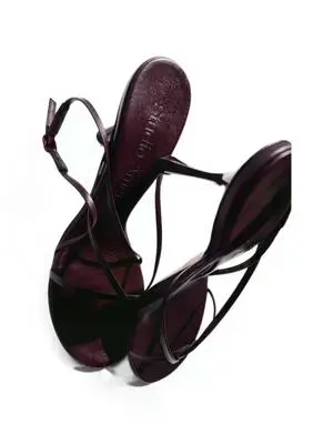 Studio Amelia Wishbone Leather Sandals