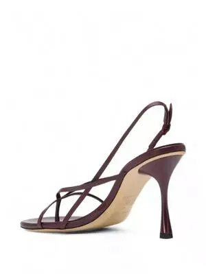 Studio Amelia Wishbone Leather Sandals