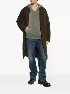 DIESEL® S-keithy Distressed Hoodie - Green