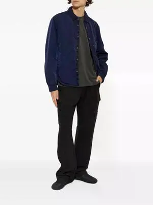 C.P. COMPANY Diagonal Raised Fleece Lens Cargo Sweatpants