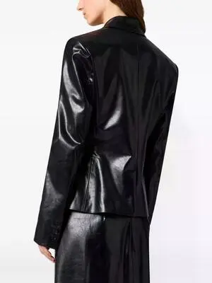 MSGM Notched Lapel Single-breasted Jacket