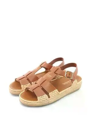 Prada Buckled Espadrilles