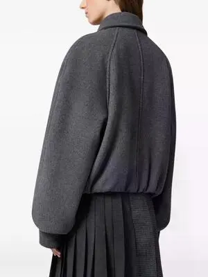 MSGM Zip-up Raglan-sleeve Jacket