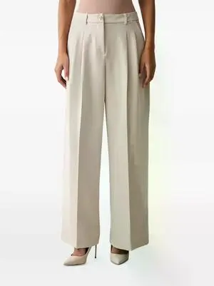 FRACOMINA Pleated Wide-leg Trousers