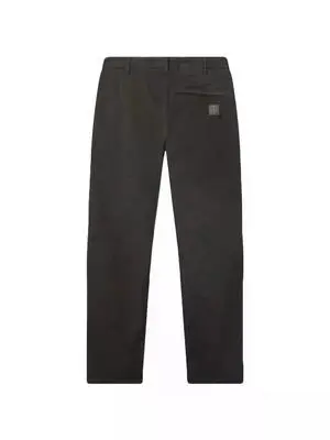 Stone Island 3100030 Stretch Organic Broken Twill Cotton 'old' Effect Trousers