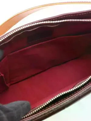 LOUIS VUITTON Monogram Mat Alston Shoulder Bag