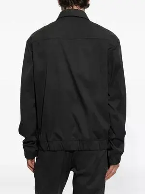 Dolce & Gabbana Logo Patch Zip-up Jacket