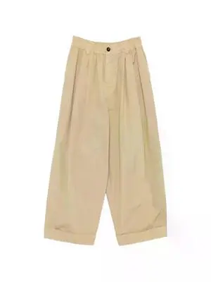 Marni Pleated Wide-leg Trousers