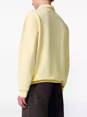 MSGM Logo-embroidered Polo-collar Sweater